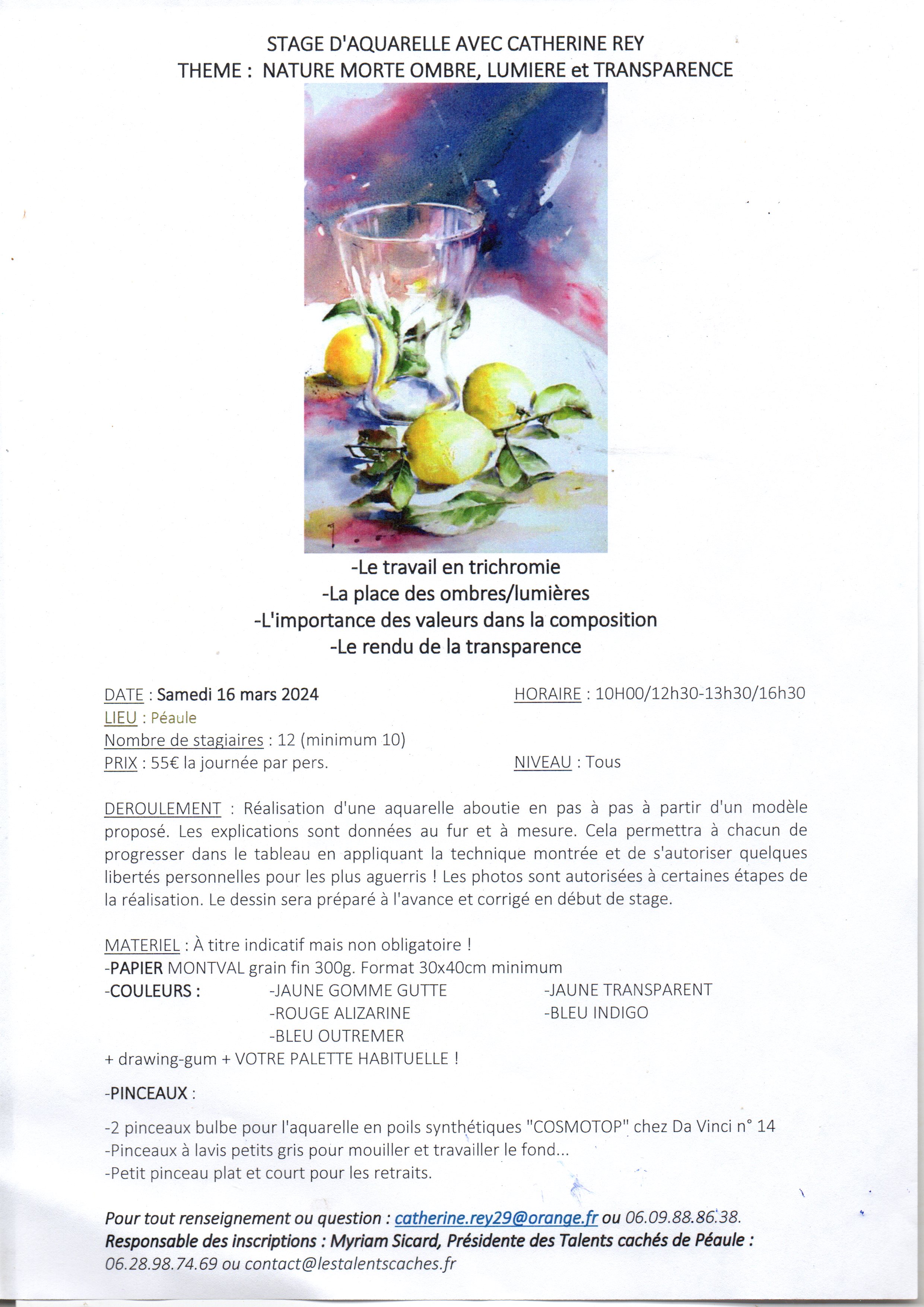 Actualités 2024 - Les Talents Cachés